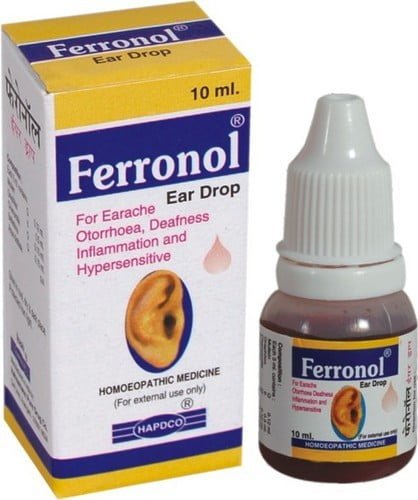 Medicines Mall - Hapdco Ferronol (10 ML) Ear Drops