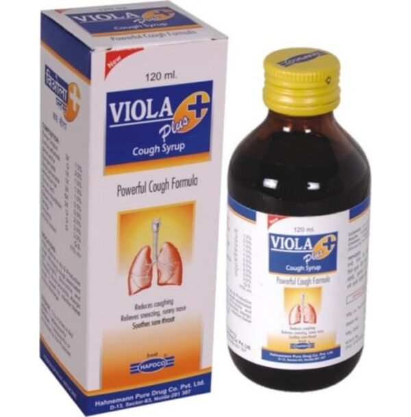 Medicines Mall - Hapdco Viola Plus (120 ML) Syrup